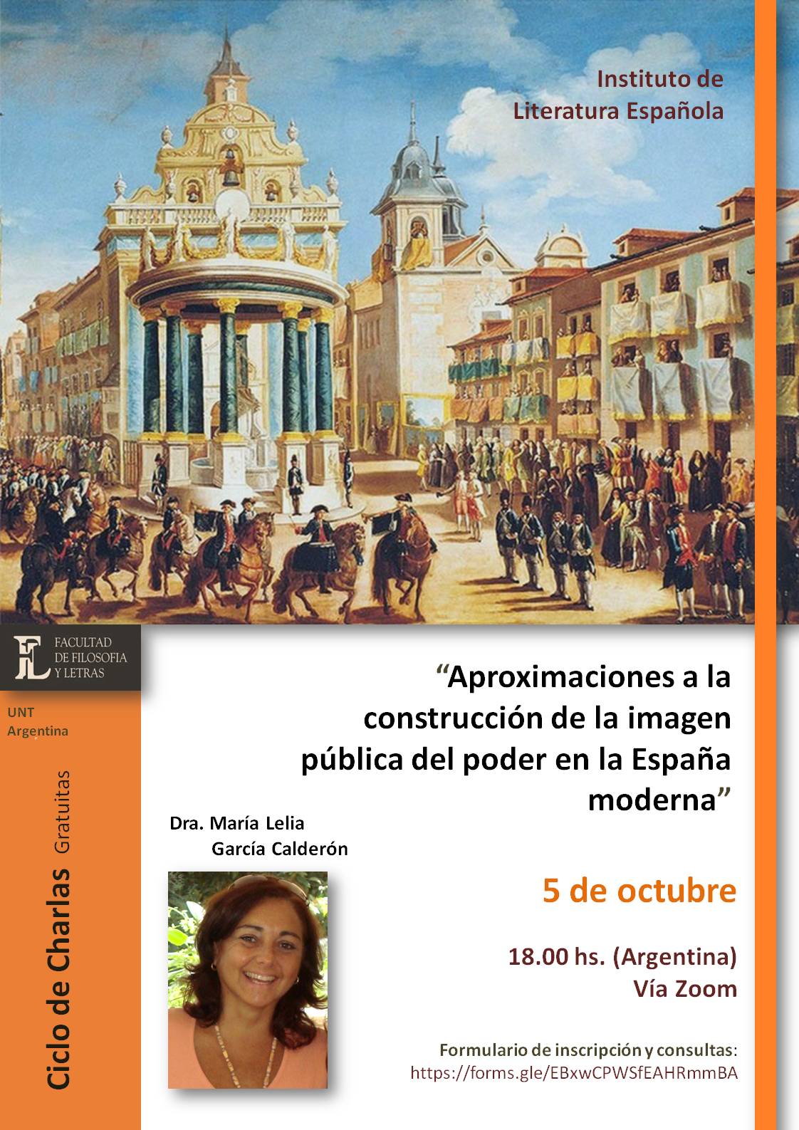 Charla sobre el Poder en la España Moderna – Sitio Oficial Facultad de ...