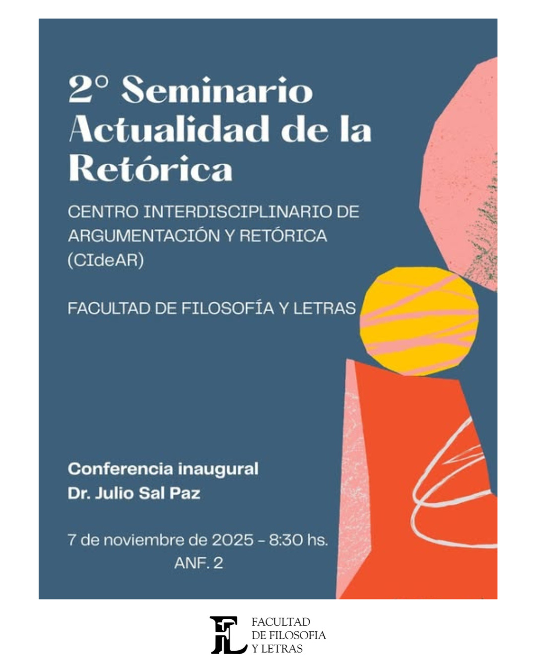2° Seminario Actualidad de la Retórica – Facultad de Filosofía y Letras ...